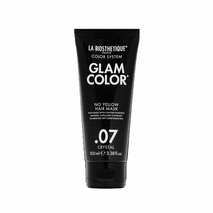 LA BIOSTHETIQUE Тонирующая маска для волос Glam Color No Yellow Hair Mask (07 Crystal) (100 мл)