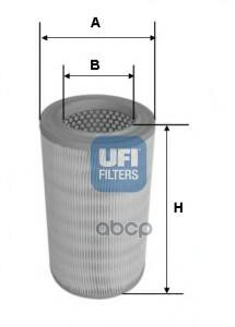 Фильтр воздушный 27.630.00 UFI арт. 2763000
