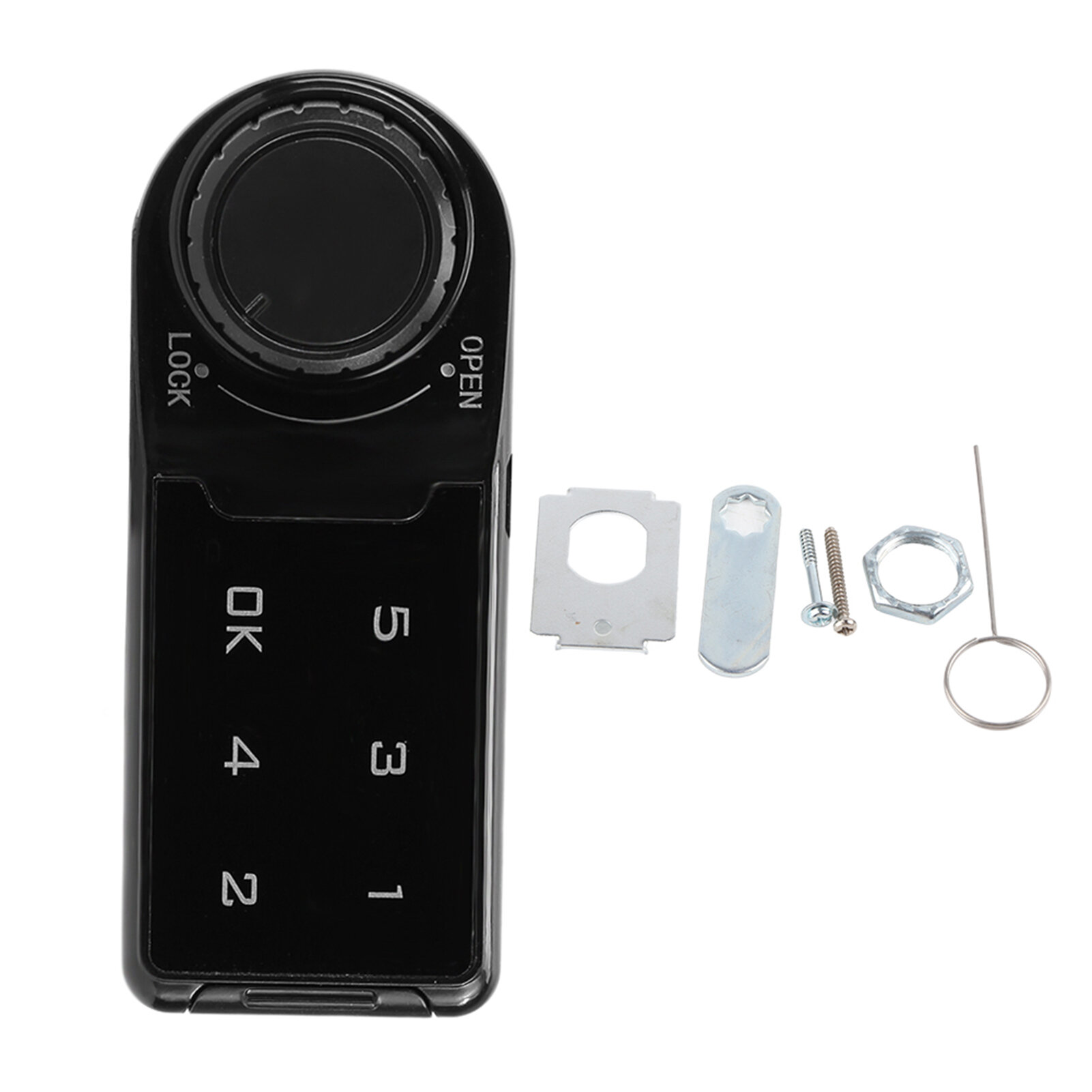 Электронный кодовый замок с сенсорной клавиатурой для картотечного шкафа, ящика, длина 30 мм.