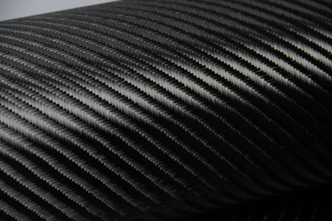 Углеткань Карбон 280 г/м Twill 4/4 100 см.