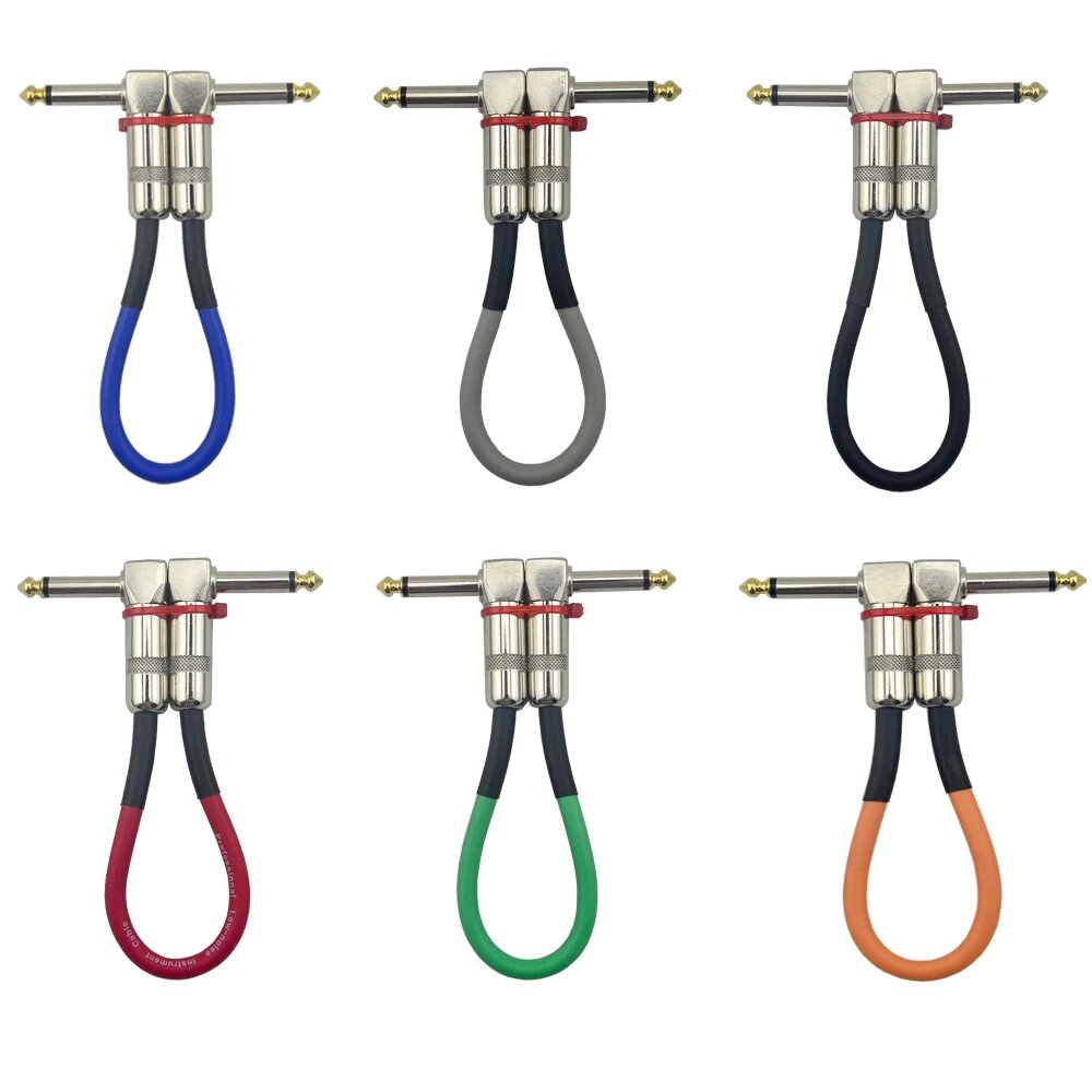 LANDTONE PL-622 патч-кабели для гитары 6 шт 30cm cable