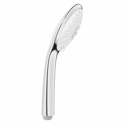 Ручной душ Grohe 27221001 Euphoria Massage 110 III, хром (белая душевая поверхность)