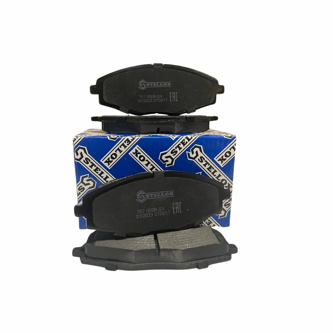 Колодки передние для Chevrolet LANOS, SPARK, MATIZ / тормозные дисковые на Шевроле Ланос, Спарк, Матиз / комплект 4шт.