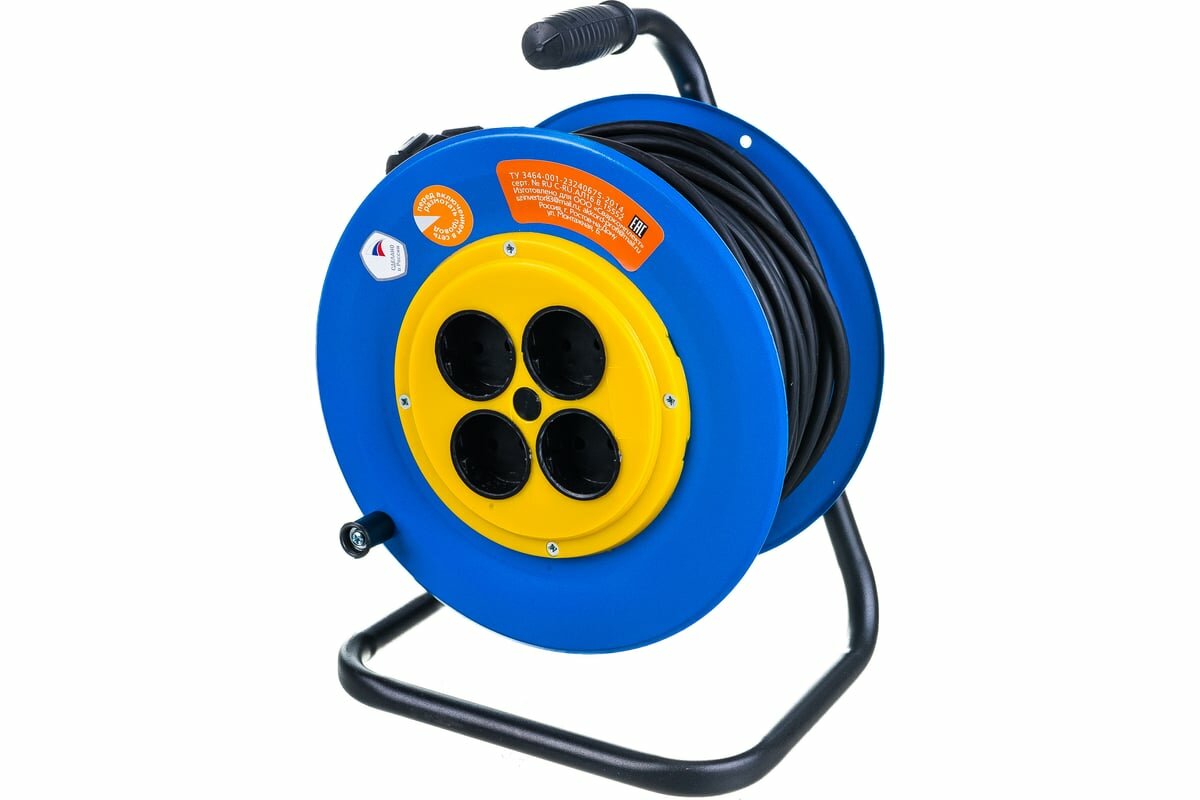 Профессионал Удлинители КМ-270 мет. катушка КГ 2х2,5 30м 1000183