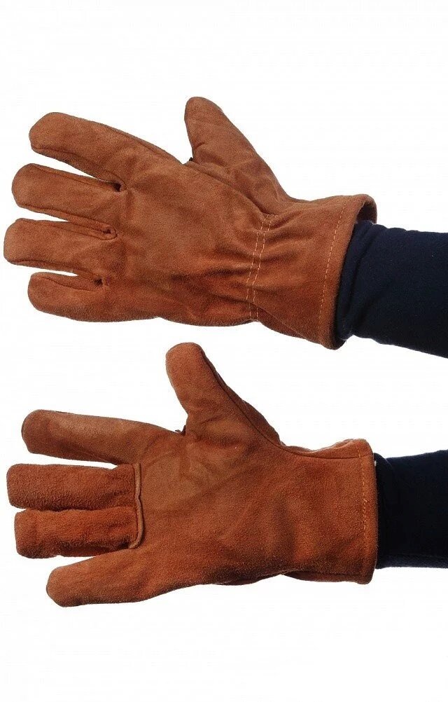 Перчатки защитные спилковые утепл.