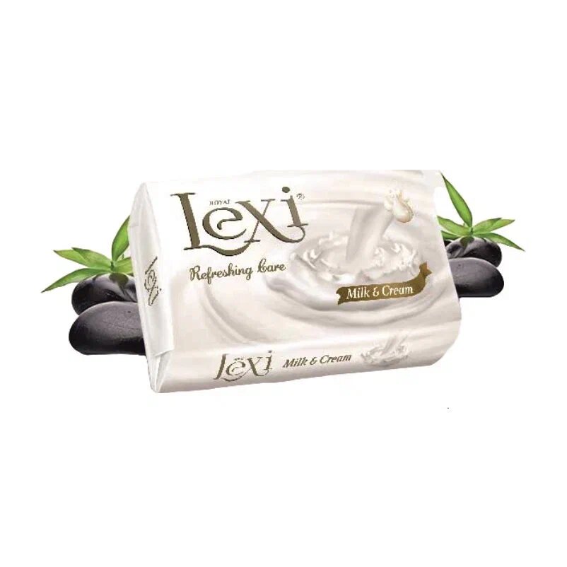 Мыло Royal Nova "Canada Green", Royal Lexi, Молоко и крем, туалетное, 85 г