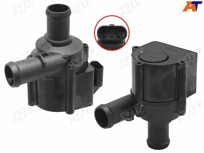 . SAT Насос водяного охлаждения (помпа) электрический для VW TOUAREG 3,0 18-/AUDI Q3/Q7/Q8 3,0 TDI 15-