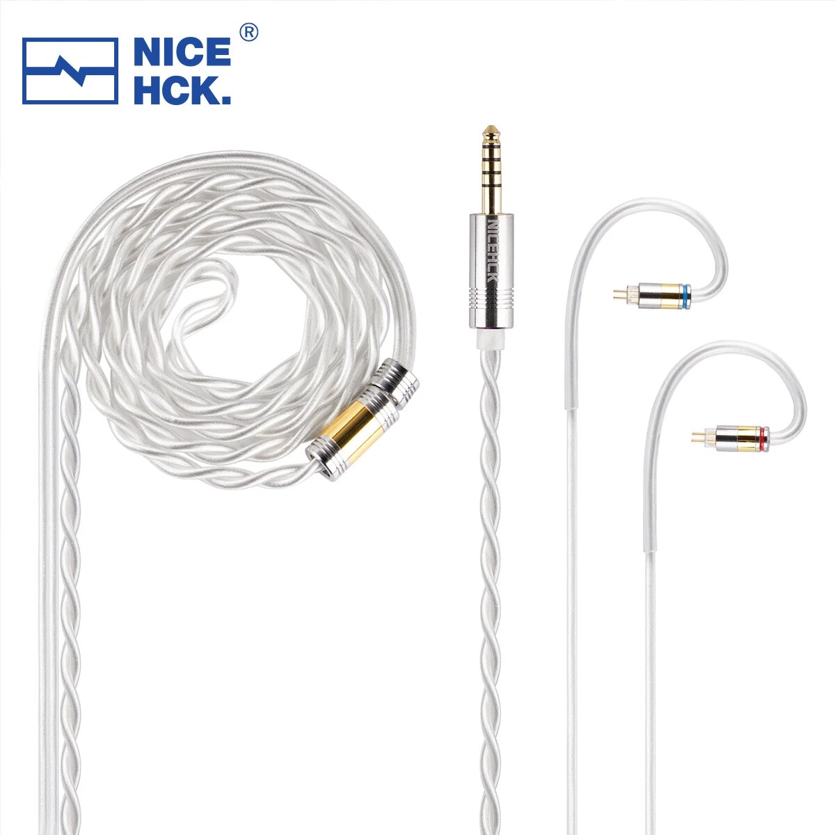 NICEHCK SnowCat 6N кабель для наушников 3.5mm With 0.78 2Pin