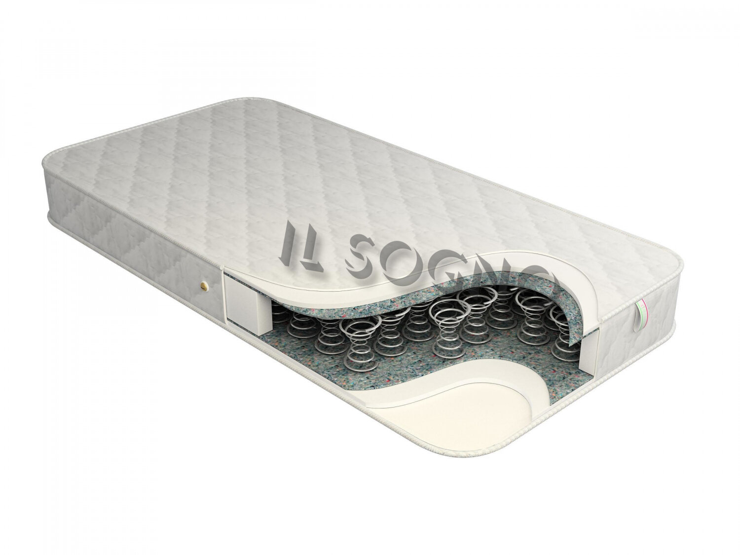 Матрас анатомический Росетта Юни 19 см 135х190