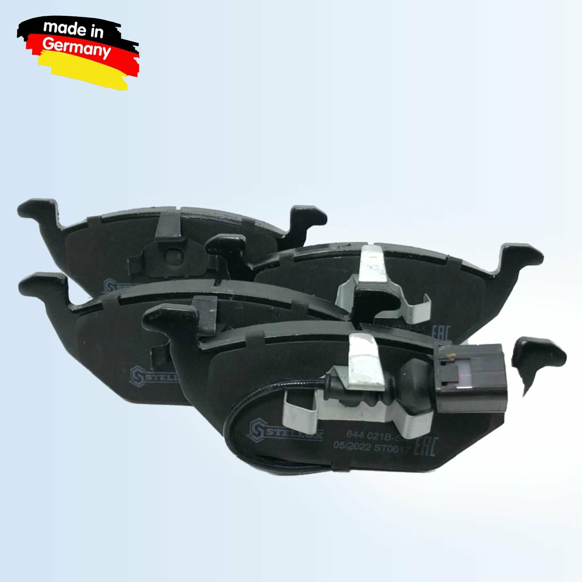 Колодки тормозные VW POLO 5 09-16 г. в. передние