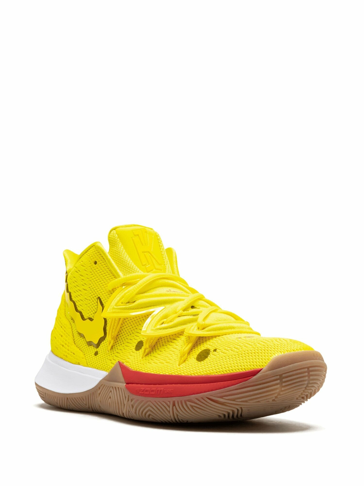 Кроссовки NIKE Kyrie 5 SBSP, размер 11.5 US, светло-желтый — фото 1