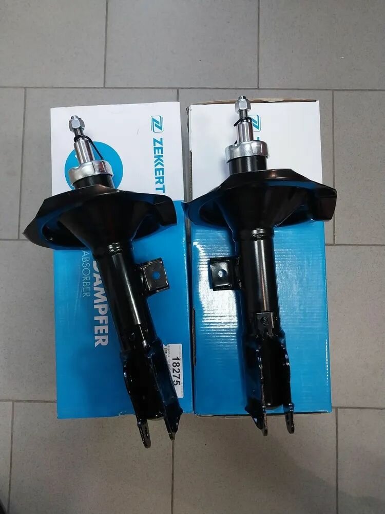 Амортизаторы передние 2шт Мицубиси Лансер 10 Mitsubishi Lancer10 Zekkert Германия