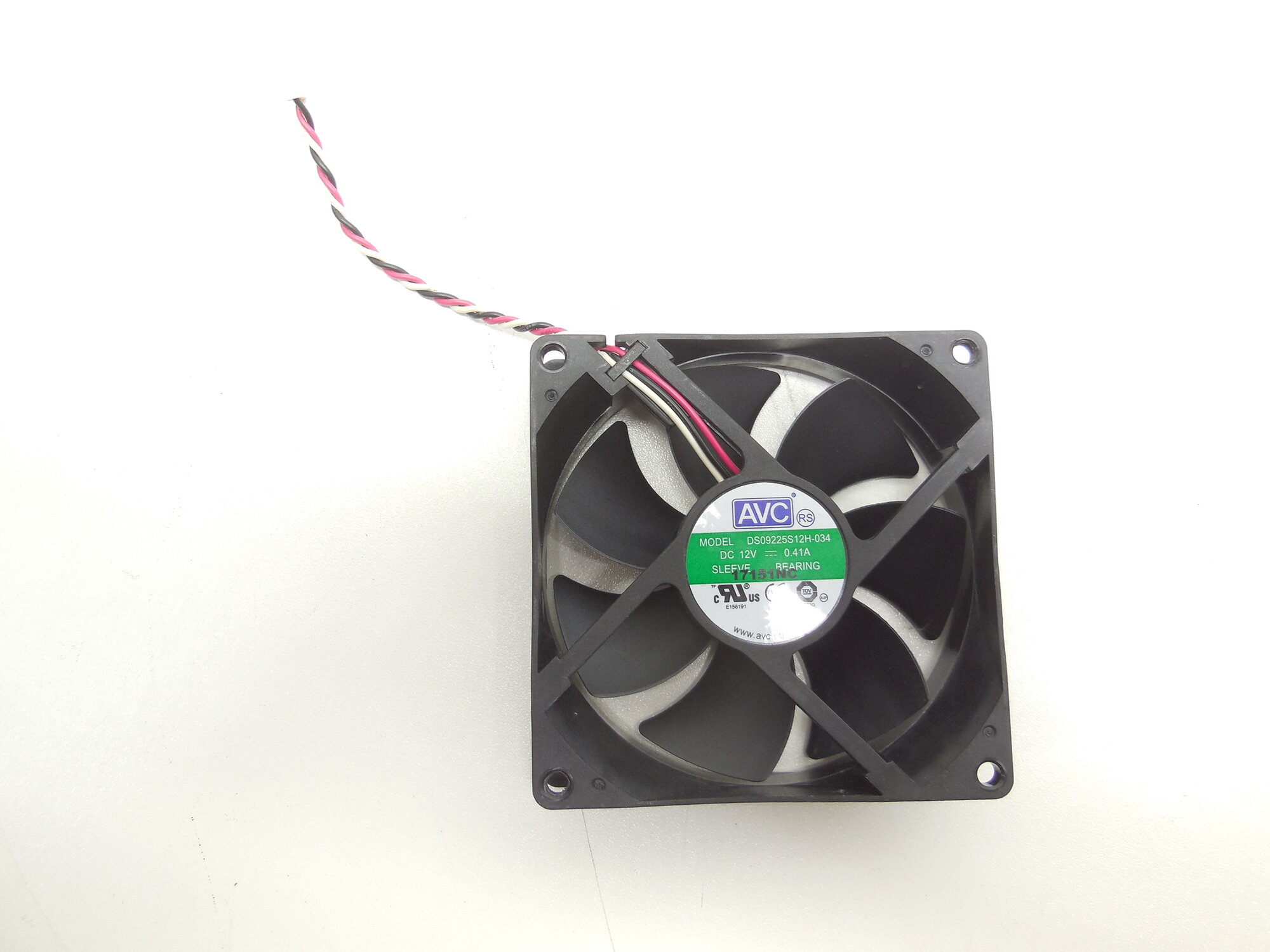 Вентилятор AVC DS09225B12U, 92x92x25mm