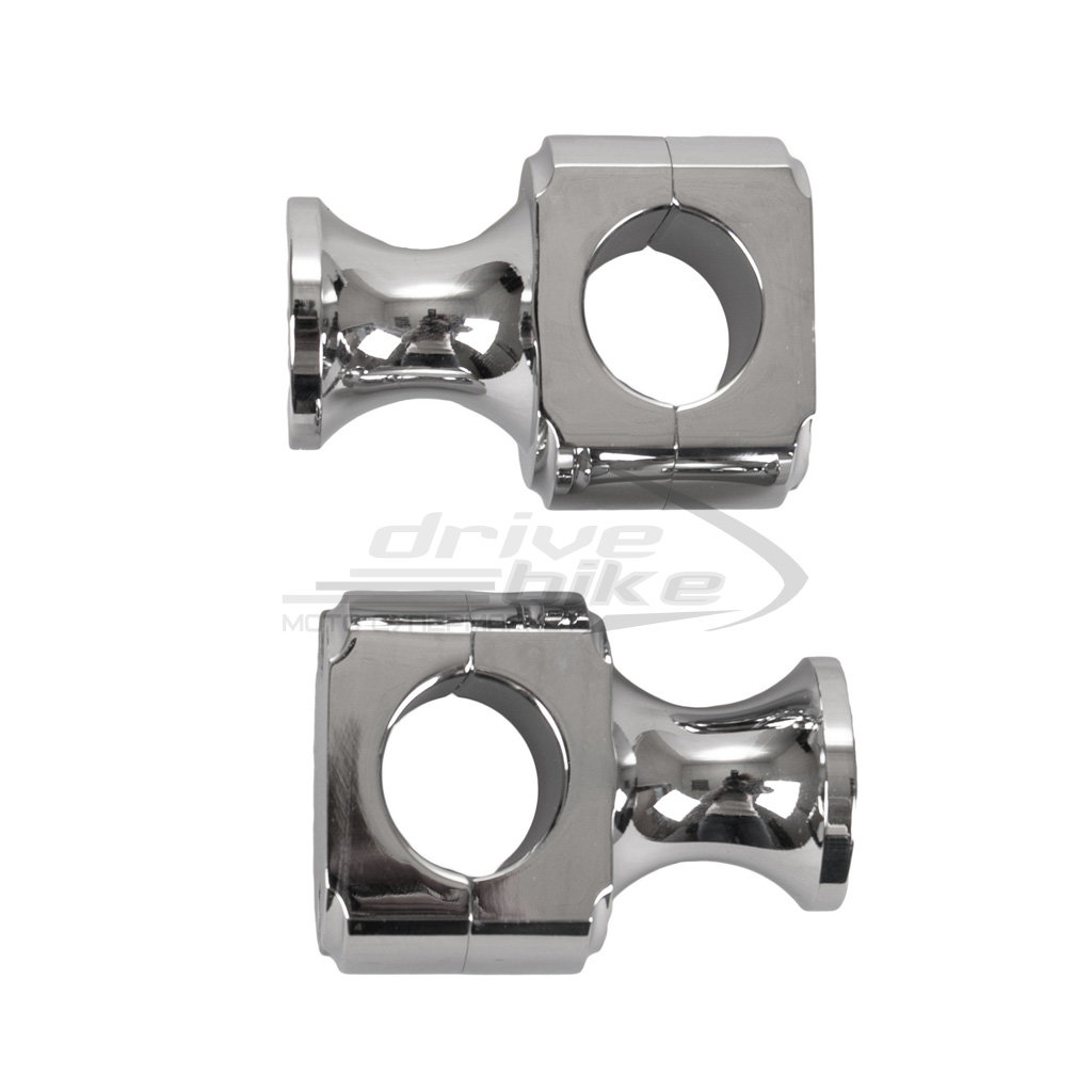 EMGO Стойки руля Drag Bar 25 мм (1“) 2', цвет Хром