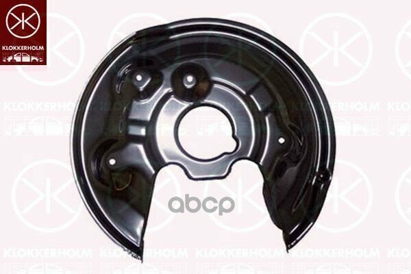 Кожух тормозного диска задн прав VW: TIGUAN (I), 07-16, VW: PASSAT (B7), 10-15, VW: PASSAT (CC), 08-17, SKODA: SUPERB (II), 0.