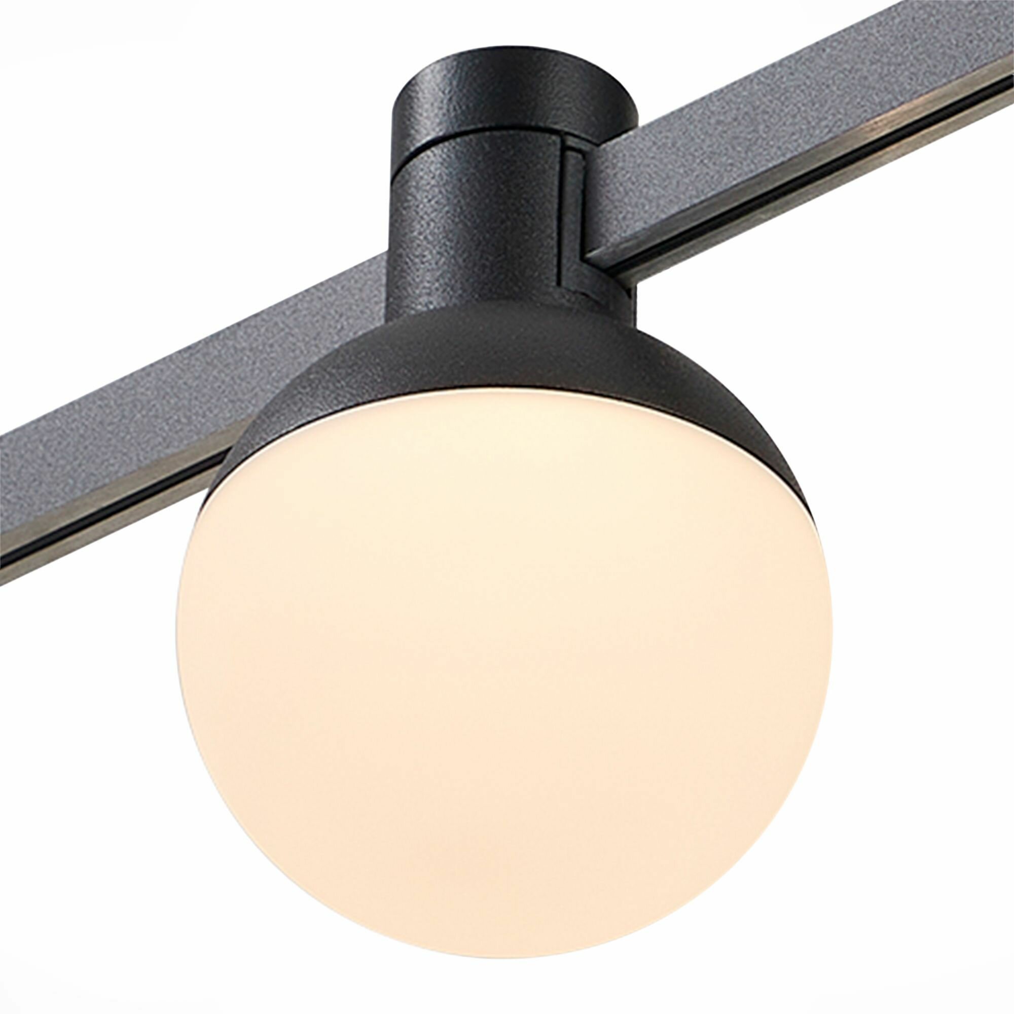 Магнитный трековый светильник ST Luce FARM Черный LED 1*5W 4000K IP20 ST815.446.05