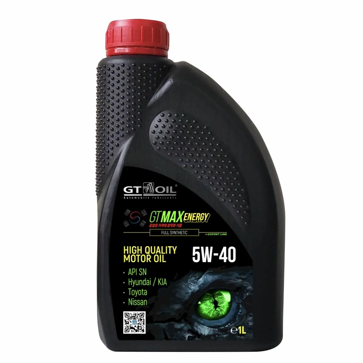 Масло моторное 5W-40 GT OIL 1л GT Max Energy API SN