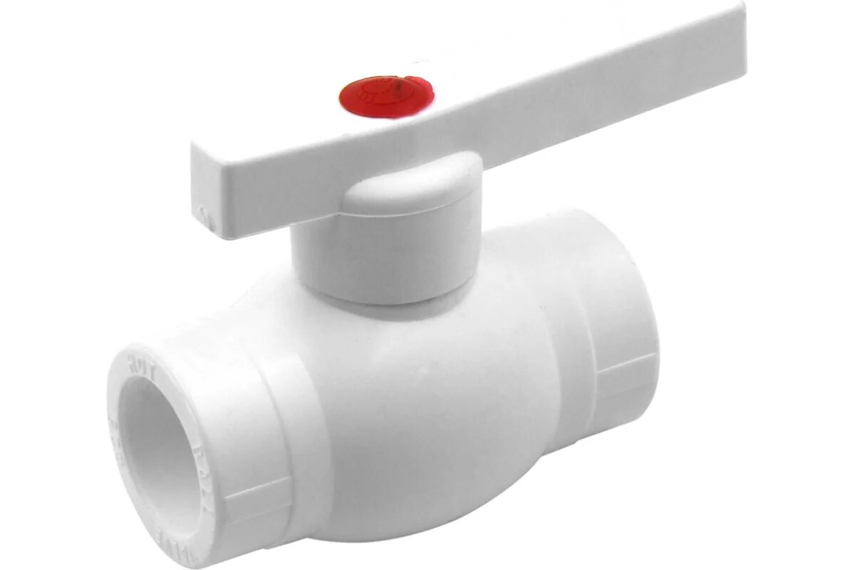 Ростерм шаровой кран 20 мм стандартный проход полипропилен PPR для водоснабжения отопления