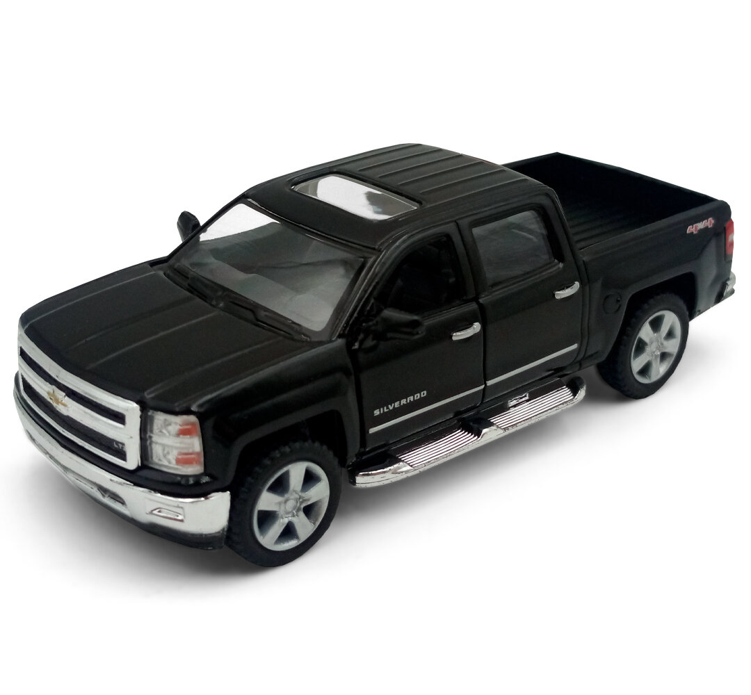 Игрушка масштабная модель авто 1:46 CHEVROLET Silverado черный