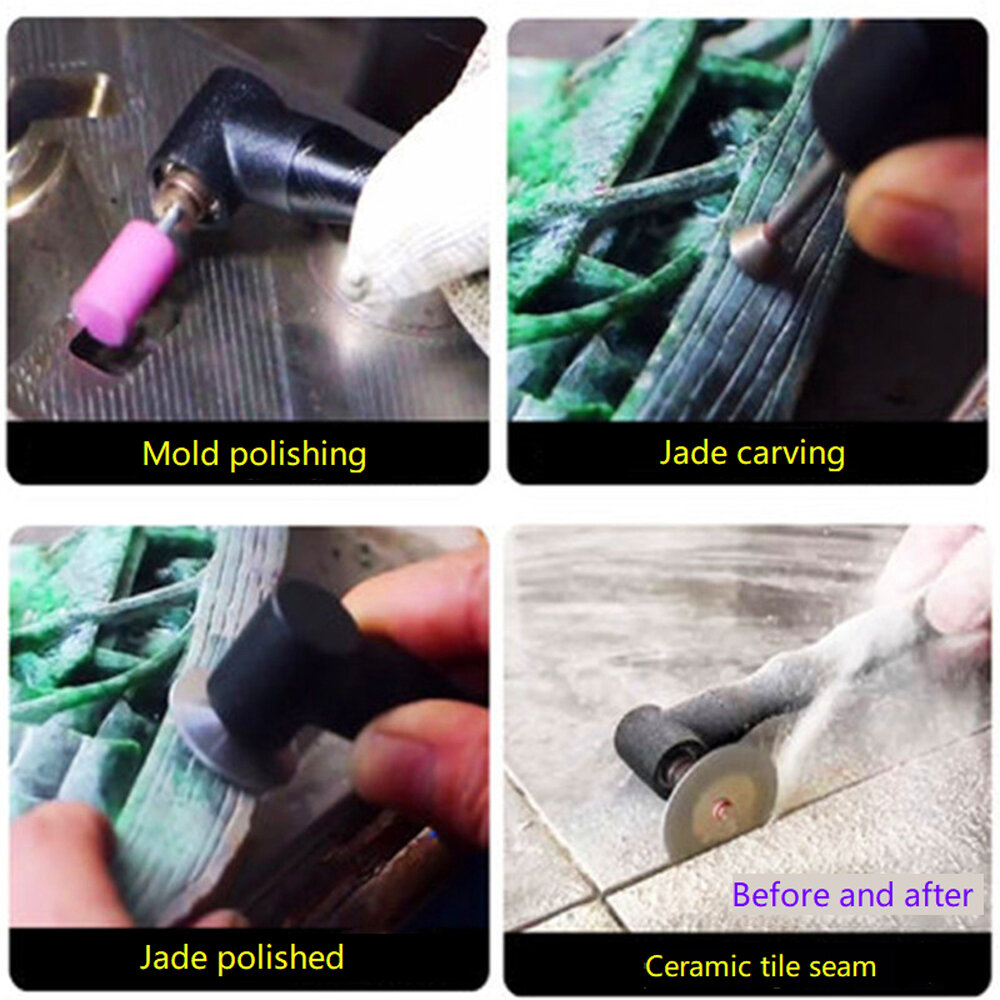 Компактная мельничная шлифмашина 90 , многофункциональная, цанга 3 мм, с наждачной бумагой.