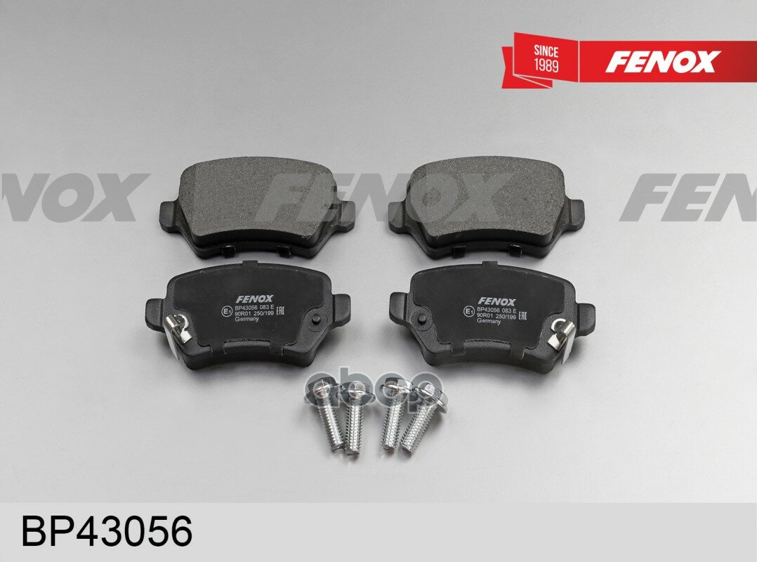 Колодки диск задние Astra G-H BP43056 FENOX арт. BP43056