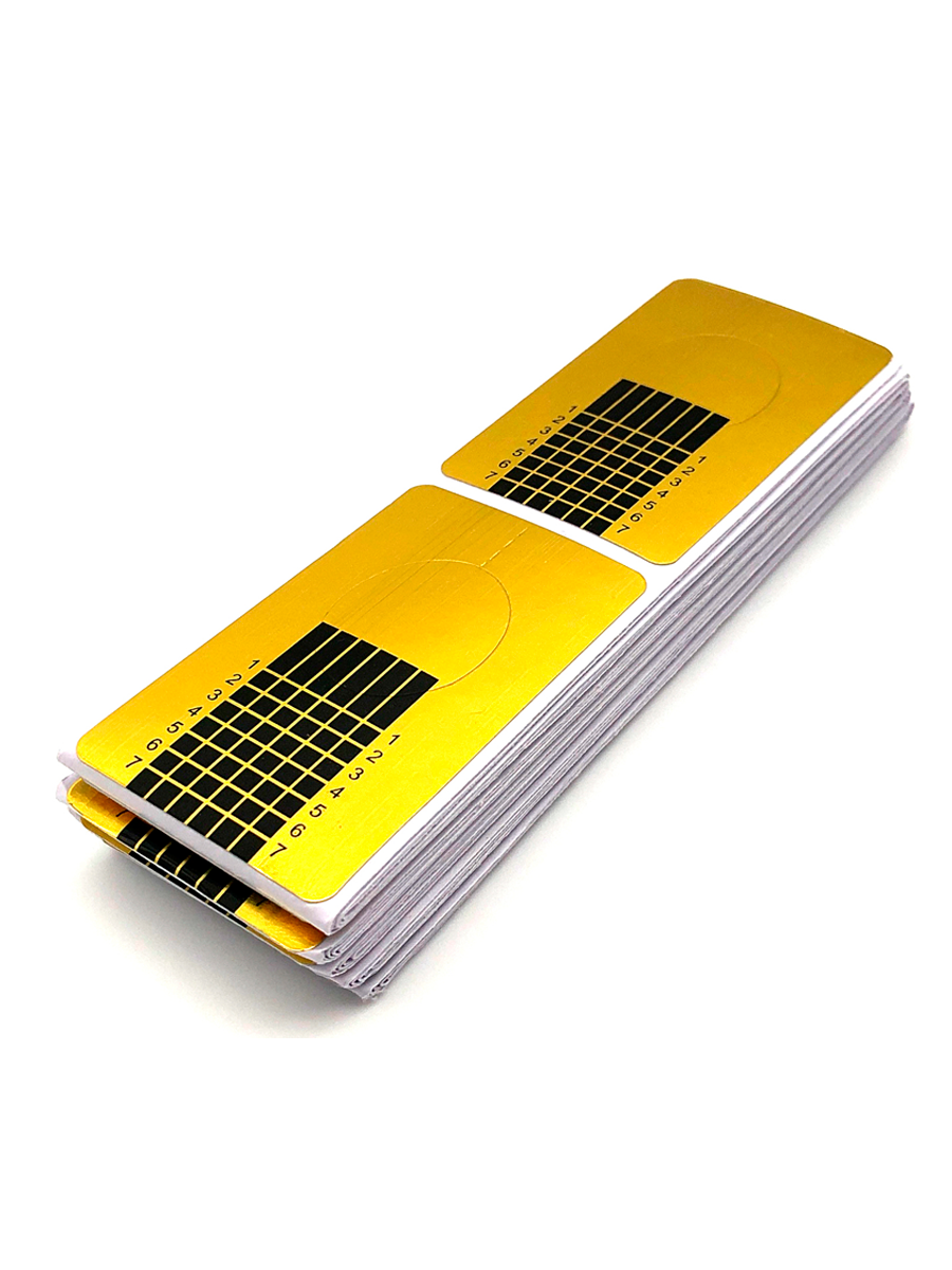 Форма для наращивания узкая "Классика" 100 шт. в упаковке