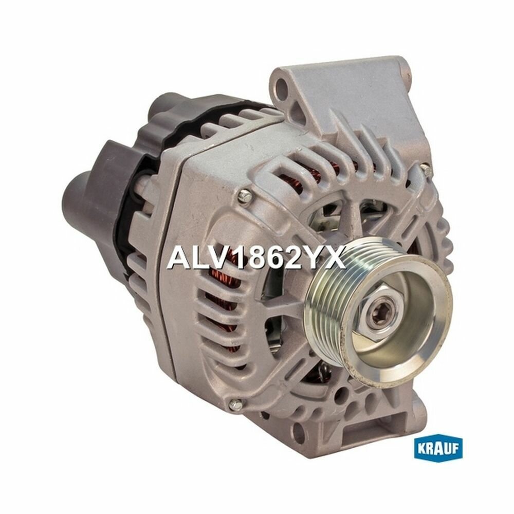 Генератор для а/м Alfa Romeo MiTo, Fiat Doblo, Opel Astra, KRAUF ALV1862YX