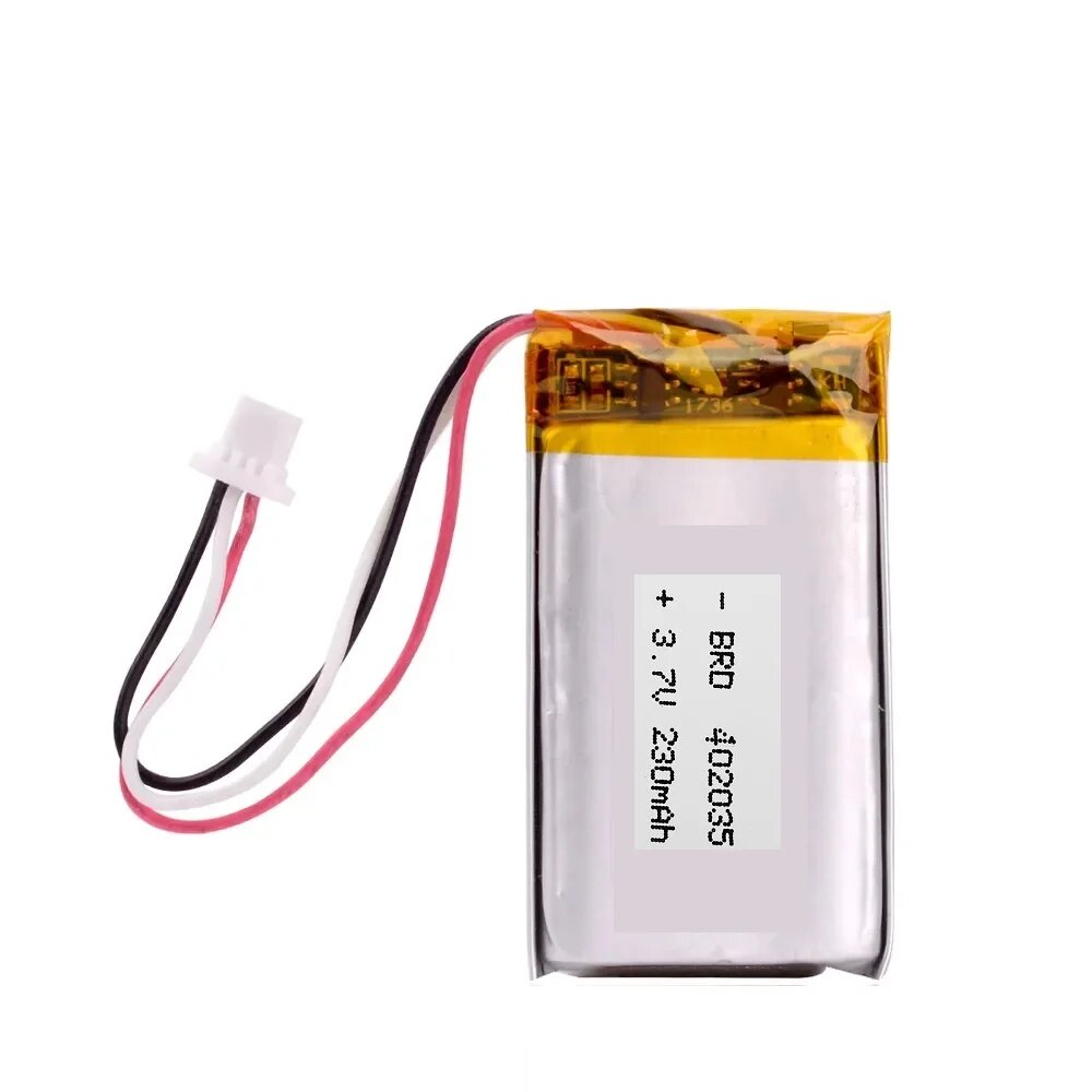 Аккумулятор LiPo Aleaivy 402035 230 mAh для Xiaomi Yi 3PCS