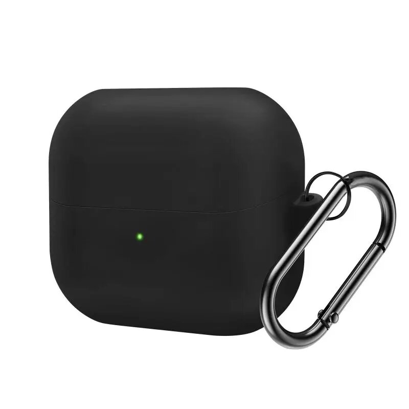 Чехол для наушников Samsung Galaxy Buds 3 Pro силиконовый For Galaxy Buds 3, Black