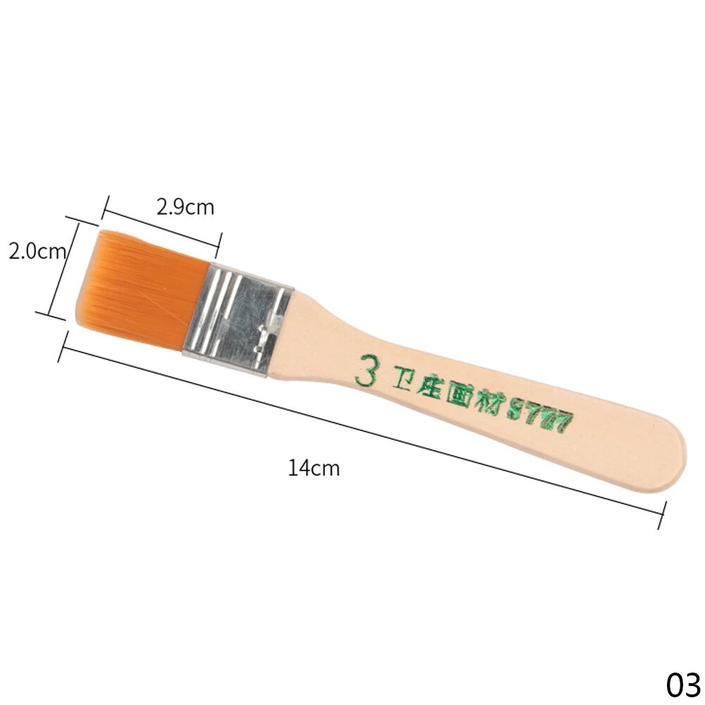 Нейлоновые кисти для рисования на стену 03