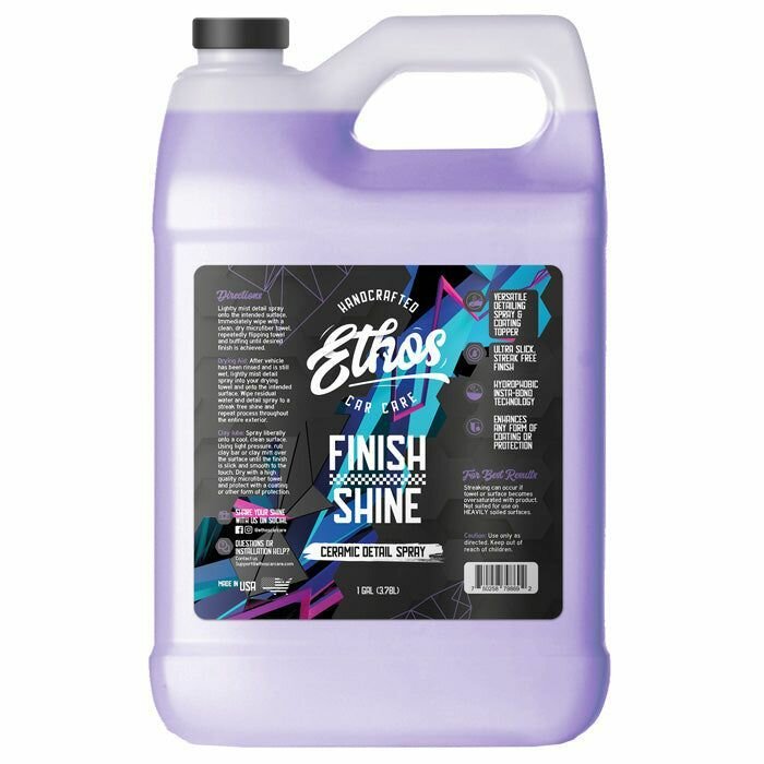 Очиститель кузова Керамический квик детейлер Ethos Finish Shine