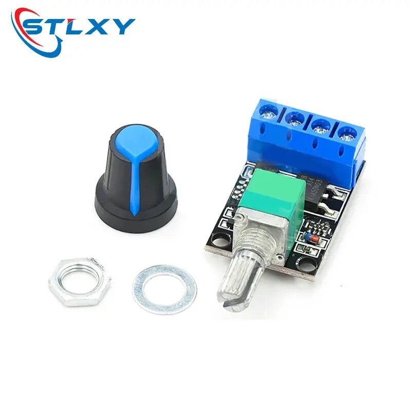 Регулятор скорости двигателя PWM 5-12В 10А