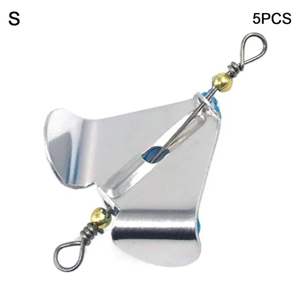 Спиннербейт из нержавеющей стали, 5 штук S