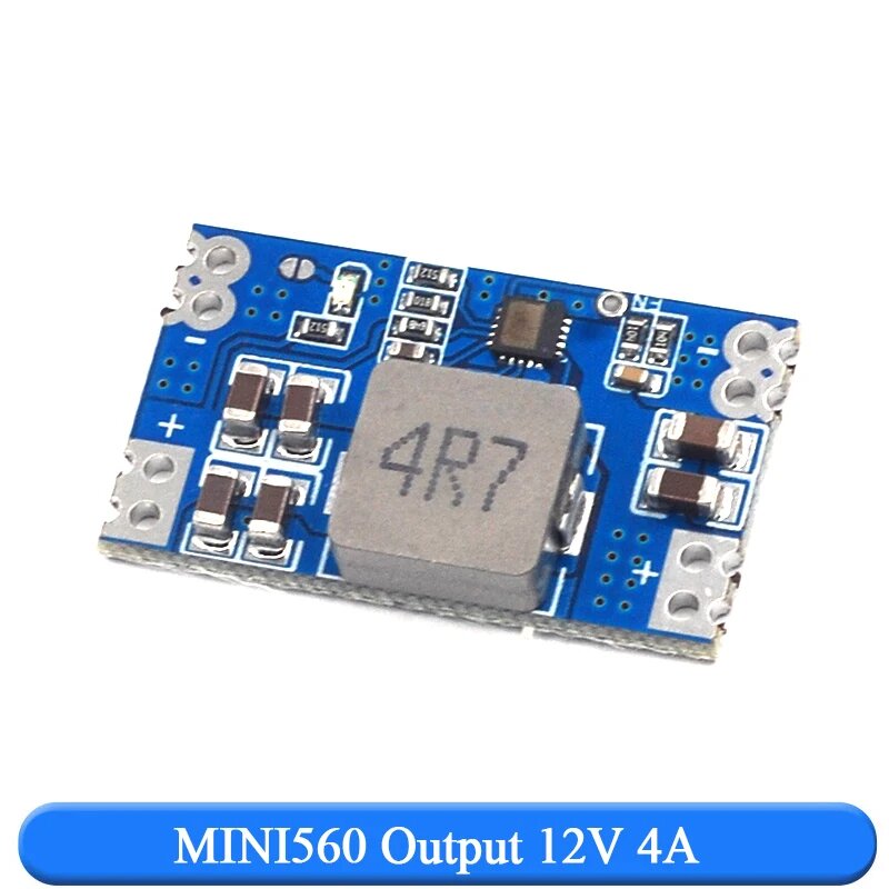 MINI560 DC-DC понижающий модуль 12V 4A, 1 шт.