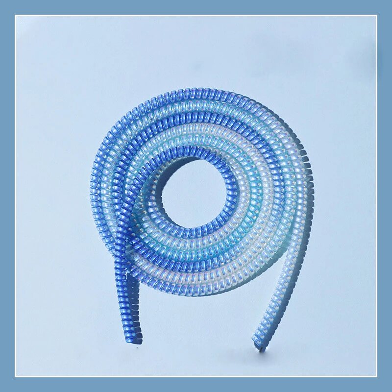 Кабельная катушка силиконовая для зарядного кабеля USB Type-C 14 1.4M