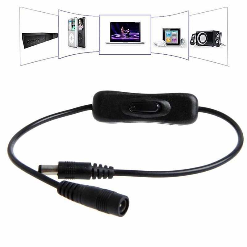 Кабель переключения ленты постоянного тока от мужчины к женщине 5,5 *2,1 мм