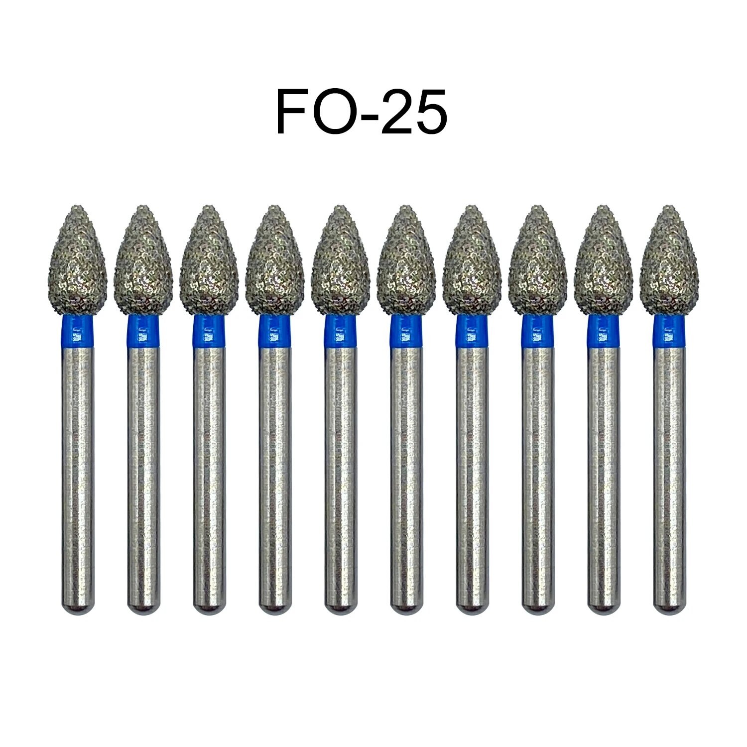 WELL CK Стоматологические алмазные сверла FG 10pcs FO-25