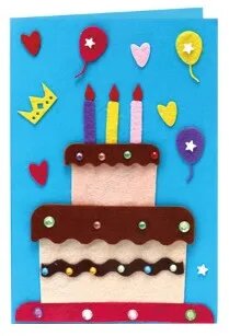 Открытки ручной работы DY08 Birthday Cake