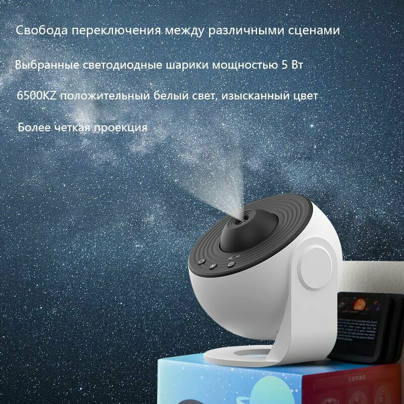 12 в 1 ночники Aurora Star с питанием от USB, Галактика Проектор Планетарий Звездное небо настольная лампа для декора детской спальни haide2