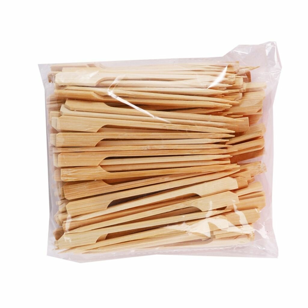 100 шт. Деревянные шампуры для гриля