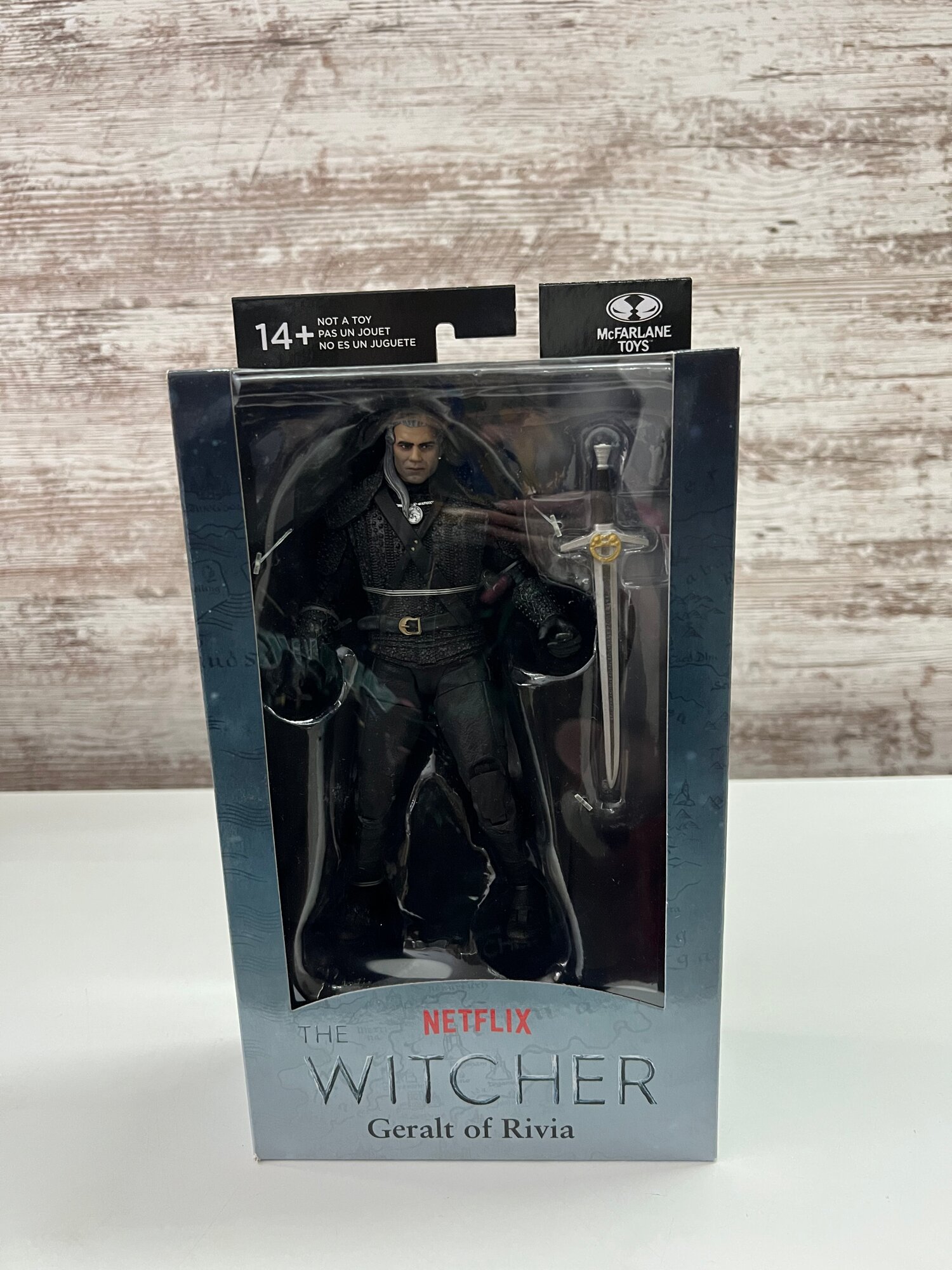 Фигурка Геральт Ведьмак The Witcher Geralt of Rivia 18 см от McFarlane