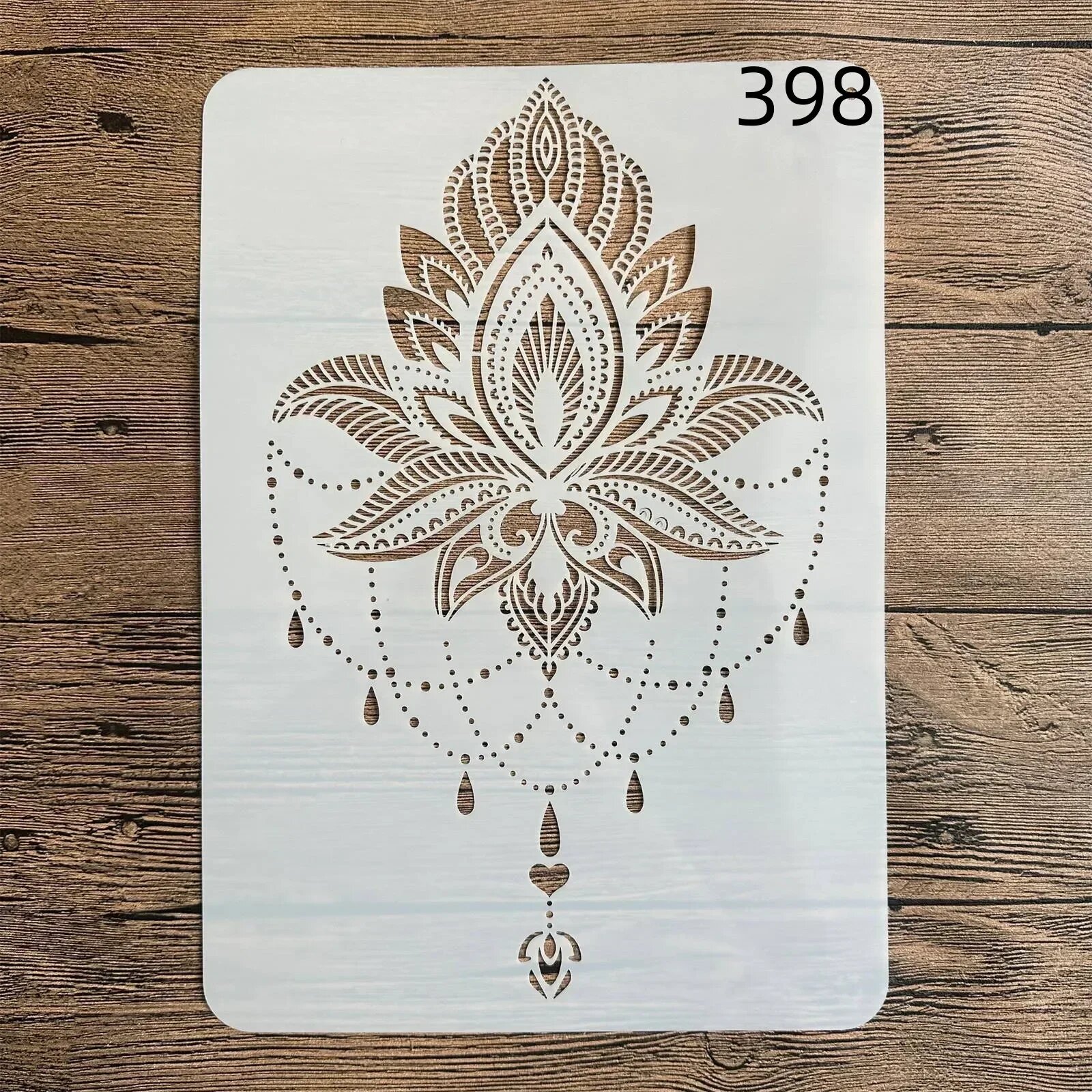 Трафарет для рисования 398, 29x21 см