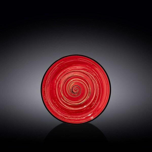 Блюдце Spiral Red 16 см. Wilmax