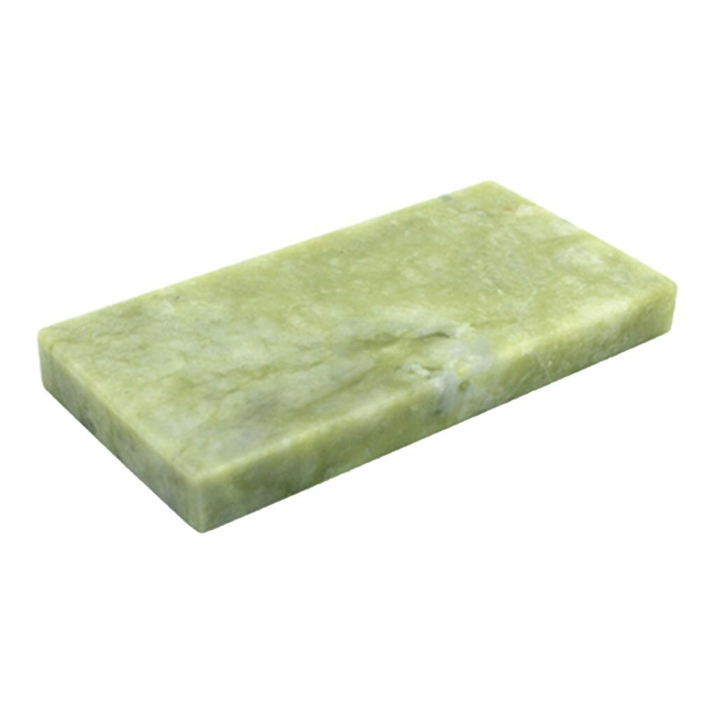 1 кусок точильного камня для масла из зеленого агата 10000 #-10x5x1 см