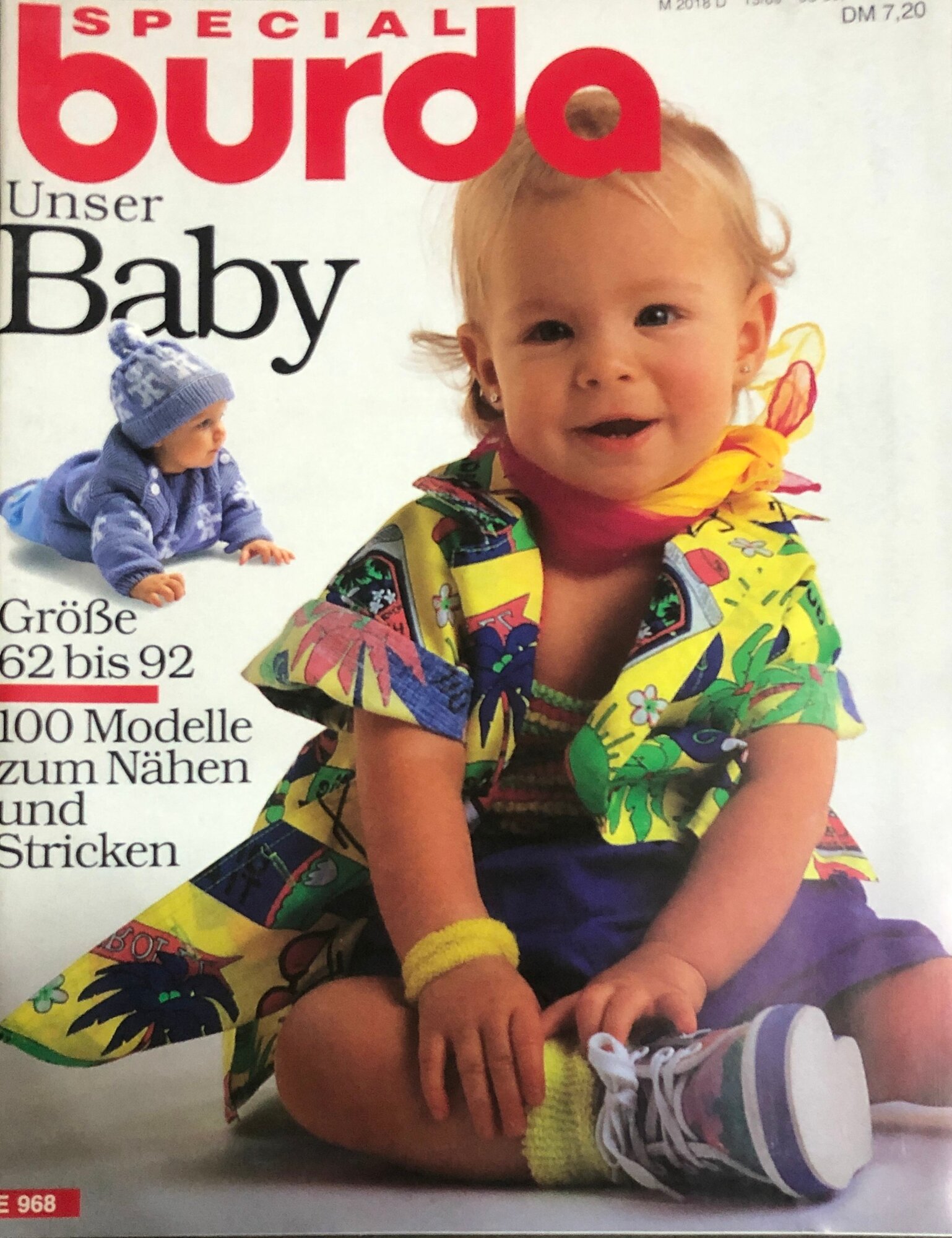 Журнал Бурда (Burda Style) Дети Детская мода 1989 на немецком # 38