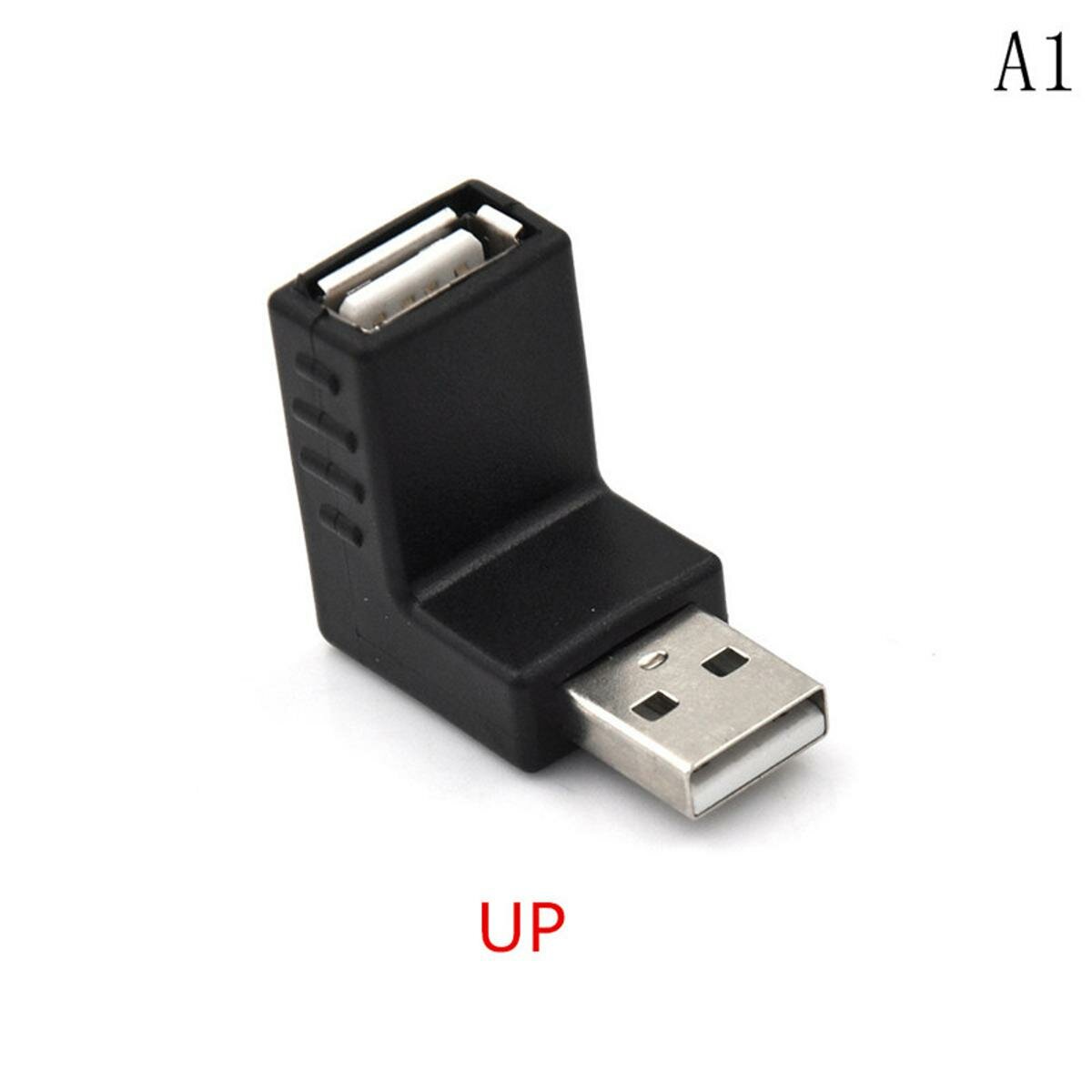 USB 2.0 Мужской-Женский угловой адаптер Г-образный удлинитель-разъем Encounter