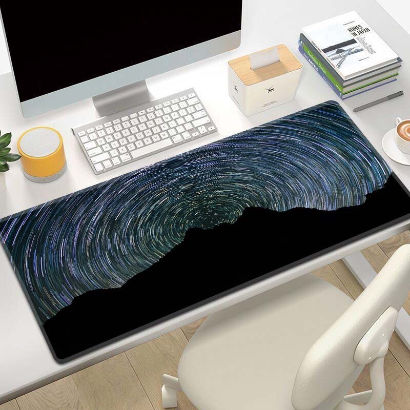 Коврик для мыши Liangcaida "B31-Горная ночь", ткань, нескользящий, 1000x500x3 мм