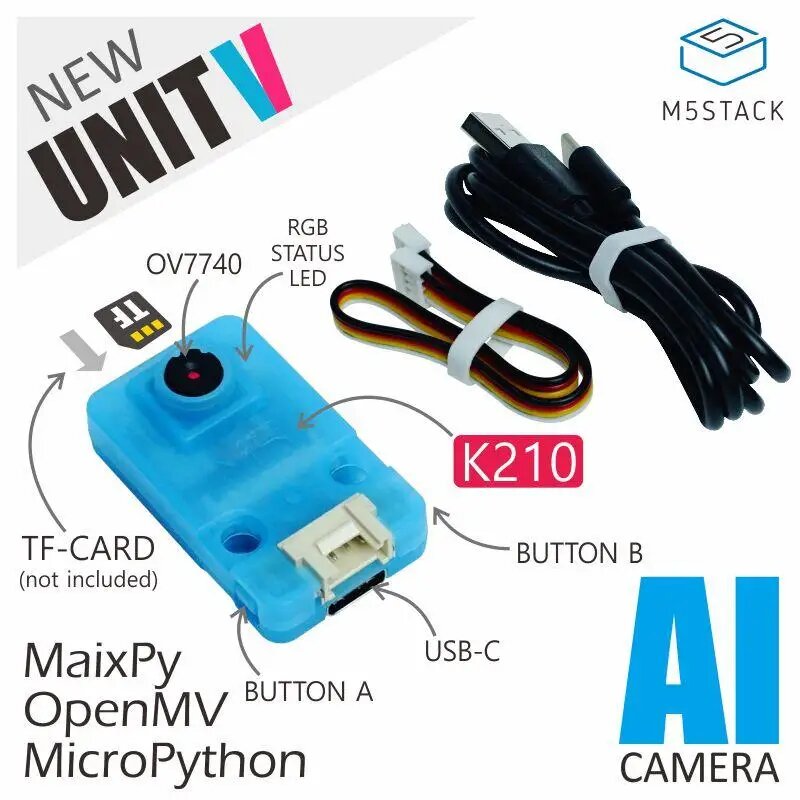 M5Stack UnitV k210 AI камера