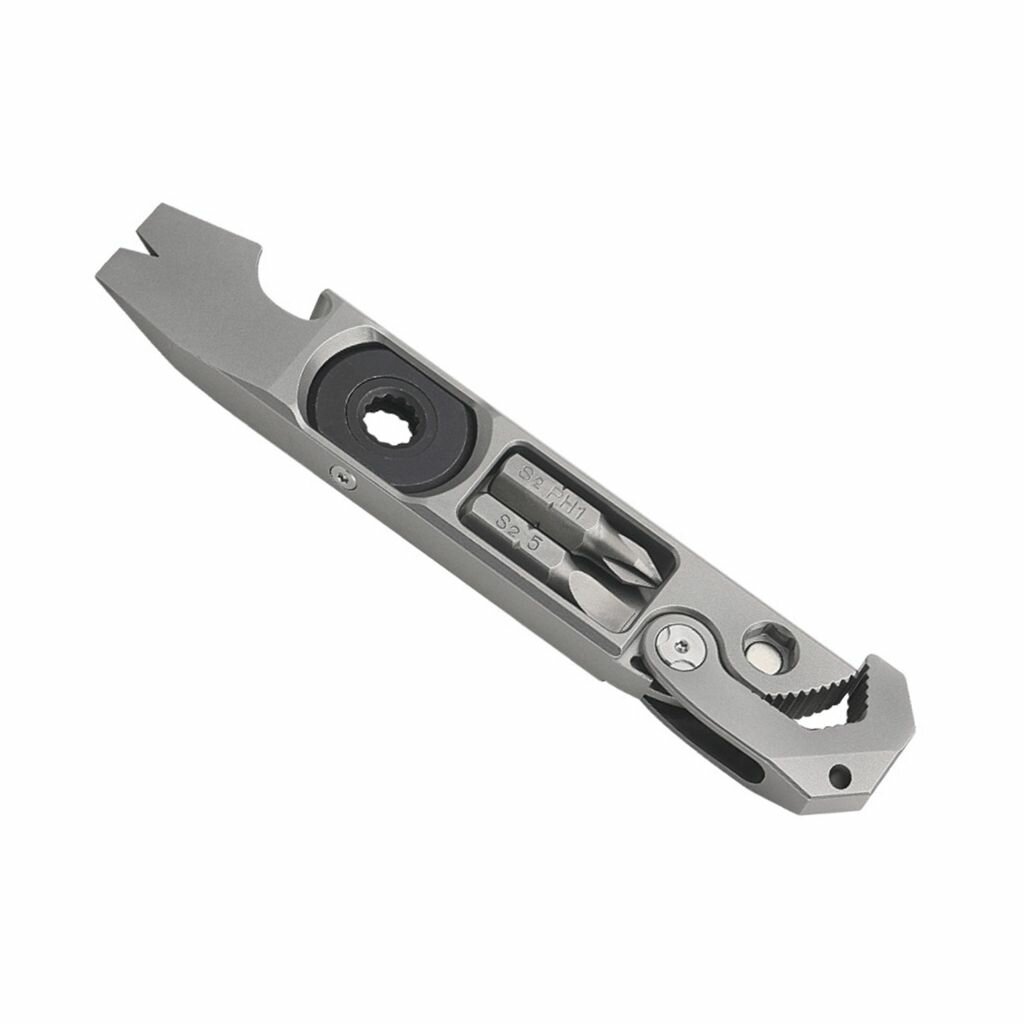 Многофункциональный инструмент с храповым механизмом из титанового сплава EDC