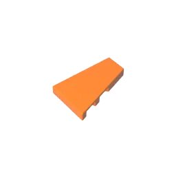 Пятиугольные блоки GOBRICKS GDS-M540, оранжевый, 14+